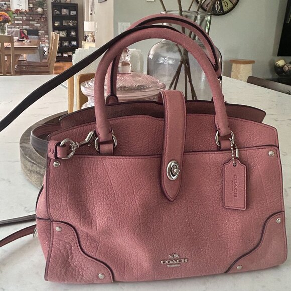 Coach | Bags | Adorable Rose With Light Sparkle Crossbody Coach Bag ...